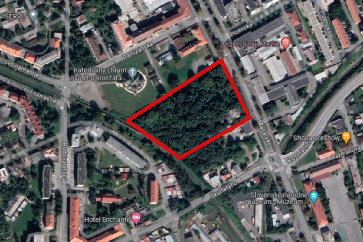 Prešov plánuje nový park v širšom centre mesta | Prešovský večerník